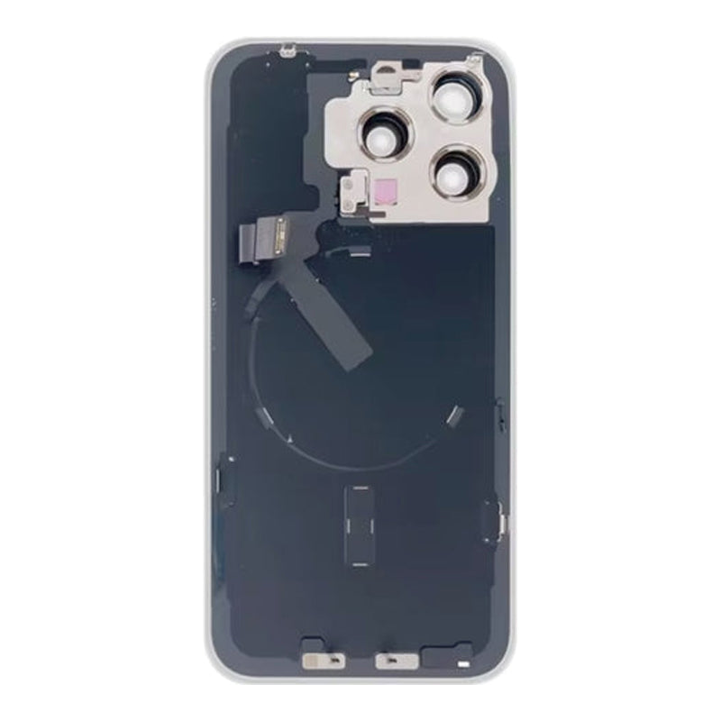 iPhone 15 Pro Max Replacement Back Glass with Wireless Coil and Flash